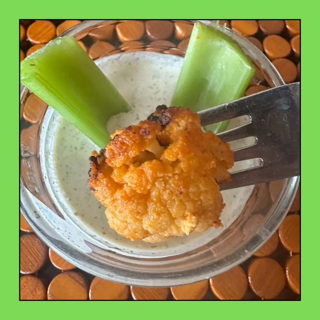Low-Carb Buffalo Cauliflower Bites - So What IF? with Jen ...